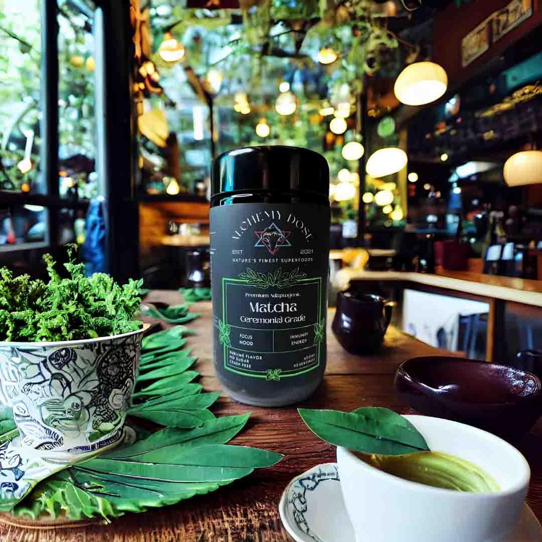 Mushroom Matcha Ceremonial Grade | Mycosynergy Blend – Alchemy Dose